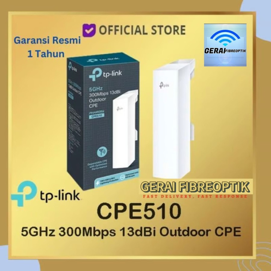 Jual Access Point TP-Link CPE510 5GHz 300Mbps 13dBi Outdoor - CPE510 1 ...