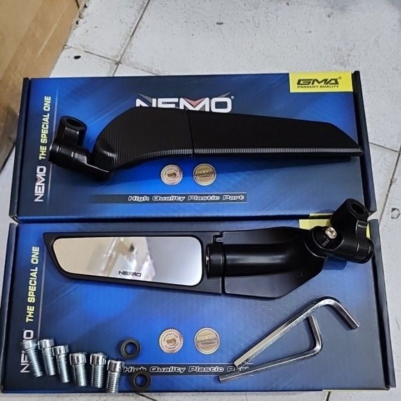 Jual Spion Motor Winglet NEMO Universal semua motor | Shopee Indonesia