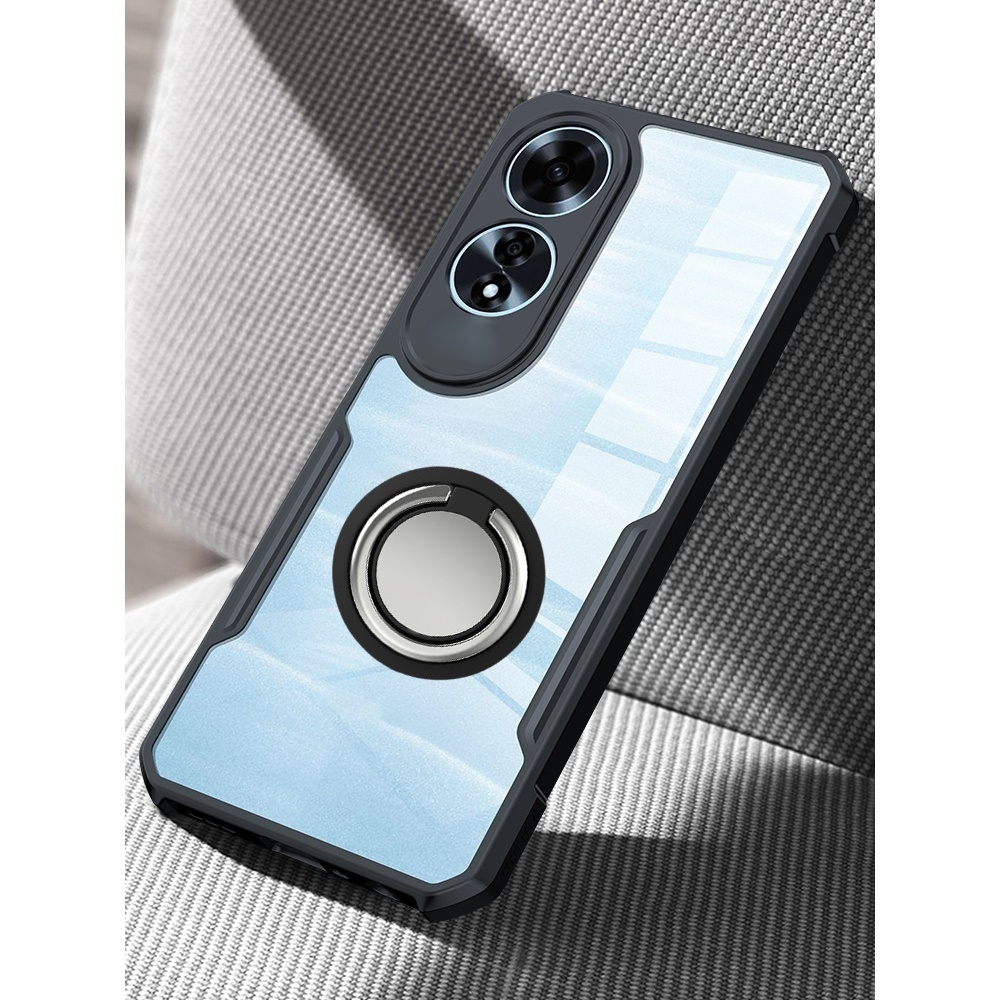 Jual CASE OPPO A60 SOFT CASE BEATLE BUMPER CASING TRANSPARAN CLEAR ...