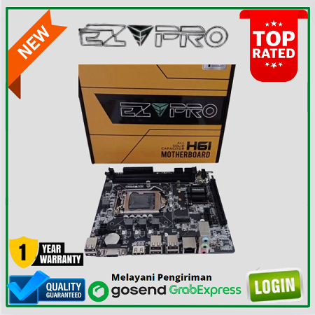 Jual Motherboard EzPro H61 USB 3.0 - Socket LGA 1155 | Shopee Indonesia