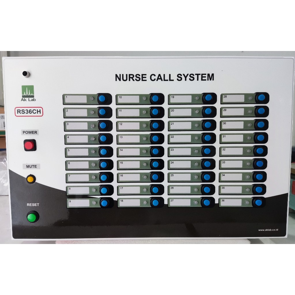 Jual Master Nurse Call 32 Channel AKLAB RS32CH Untuk Rumah Sakit ...