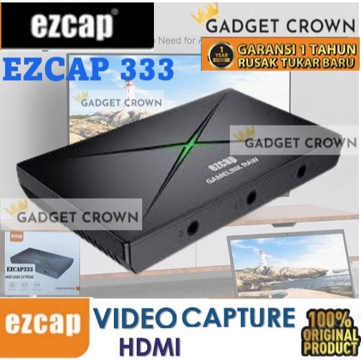 Jual EZCAP 333 HDMI Video CAPTURE HDMI TO USB 3.1 EZCAP 333 GAME LINK ...