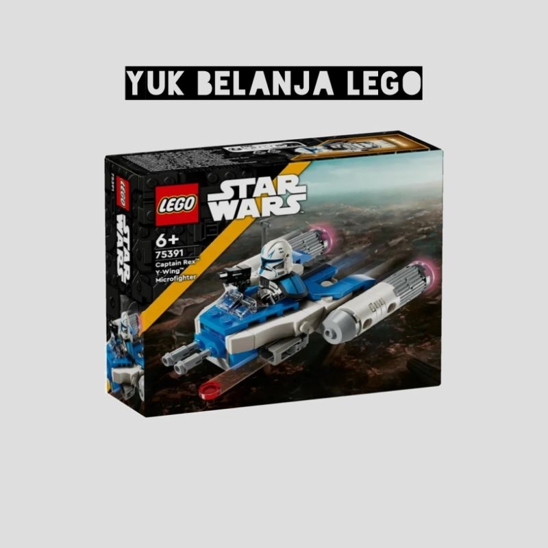 Jual LEGO Star Wars 75391 Captain Rex Y-Wing Microfighter (99 Pieces ...