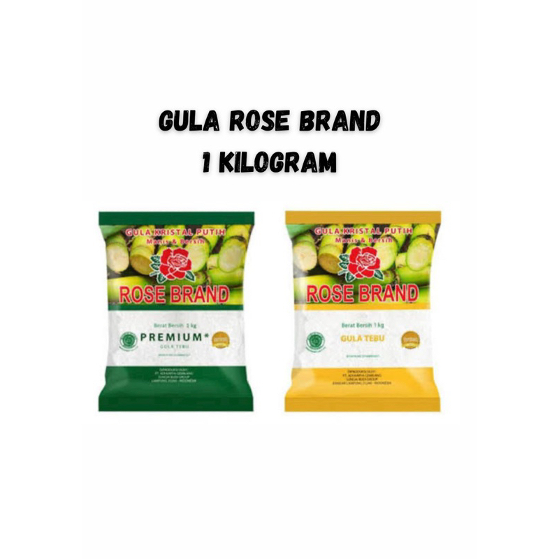 Jual Gula Rose Brand 1 Kg Ukuran 1 Kilogram | Shopee Indonesia