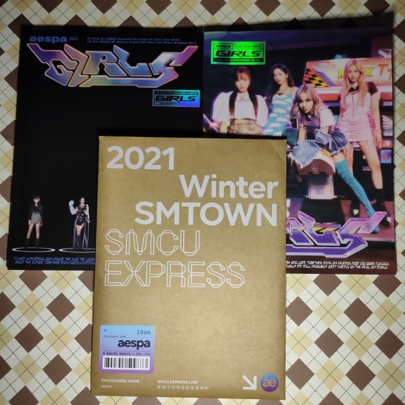 Jual [Album Only] Aespa Girls album kwangya real-world photobook ver smcu express smtown winter ...