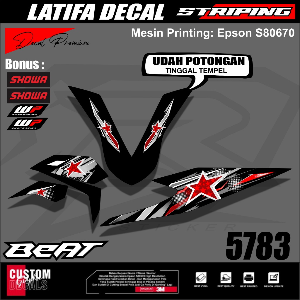 Jual Striping Beat Deluxe New 2020 2021 2022 2023 - Striping Beat ...