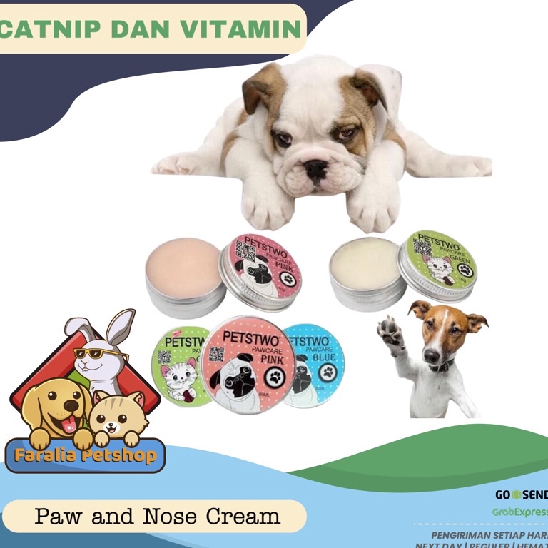 Jual KODE J72U Paw Cream Nose Paw Care Cream Kucing Anjing Pet Care Cat ...