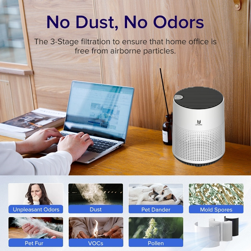 Jual UPUPIN Air Purifier Pembersih Udara Dengan Dual Hepa Filter H13 Original With Speed Control ...