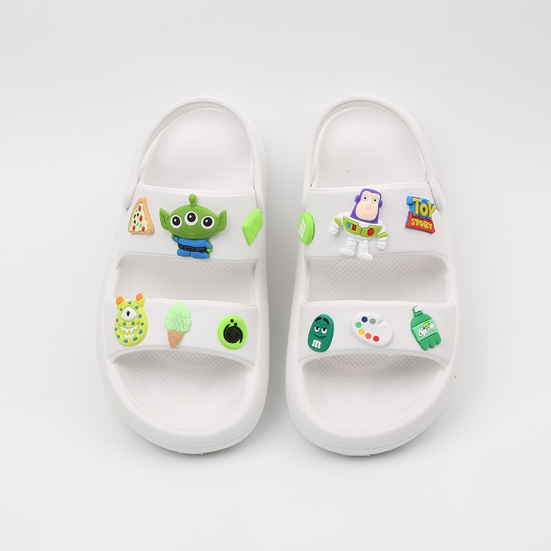 Jual Sandal Tali EVA Wanita TOY Story Lotso jibbitz Sendal Karet Jelly ...