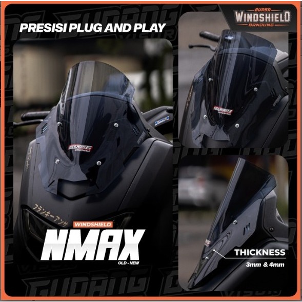 Jual Visor Windshield V1 dan V2 Nmax new Nmax old | Shopee Indonesia