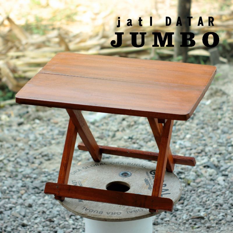 Jual Meja Lipat Kayu Jati Meja Kayu Portable Meja Ngaji Meja ...