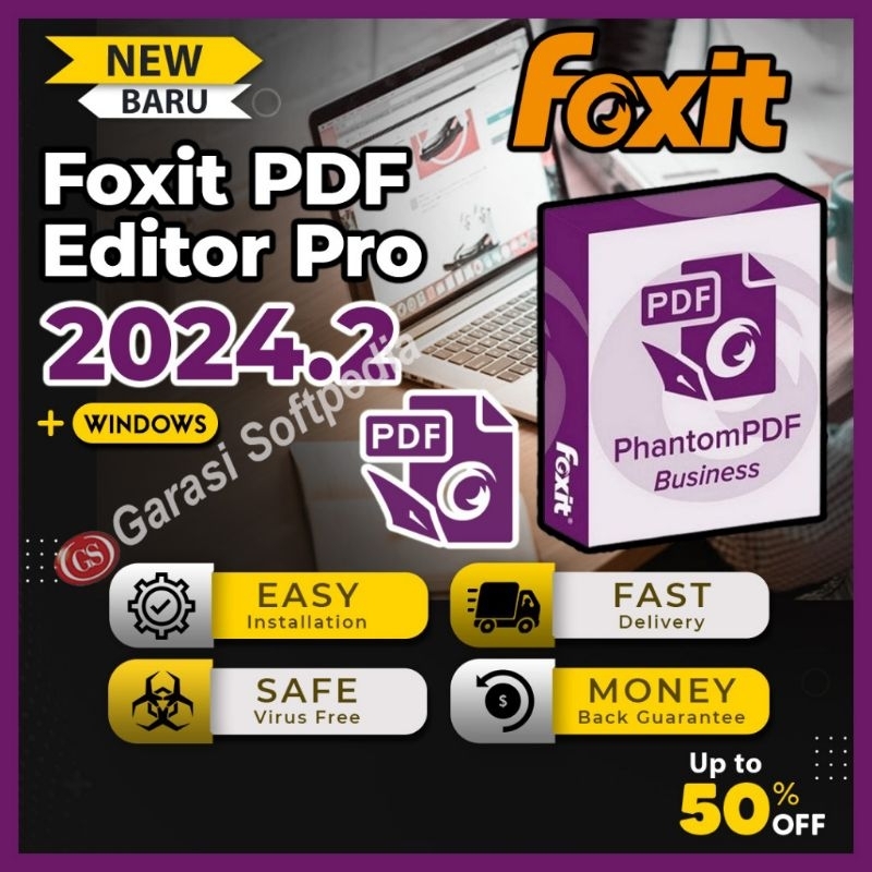 Jual Foxit Phantom Business v2024.2 Pro Terbaru - Software Edit PDF ...