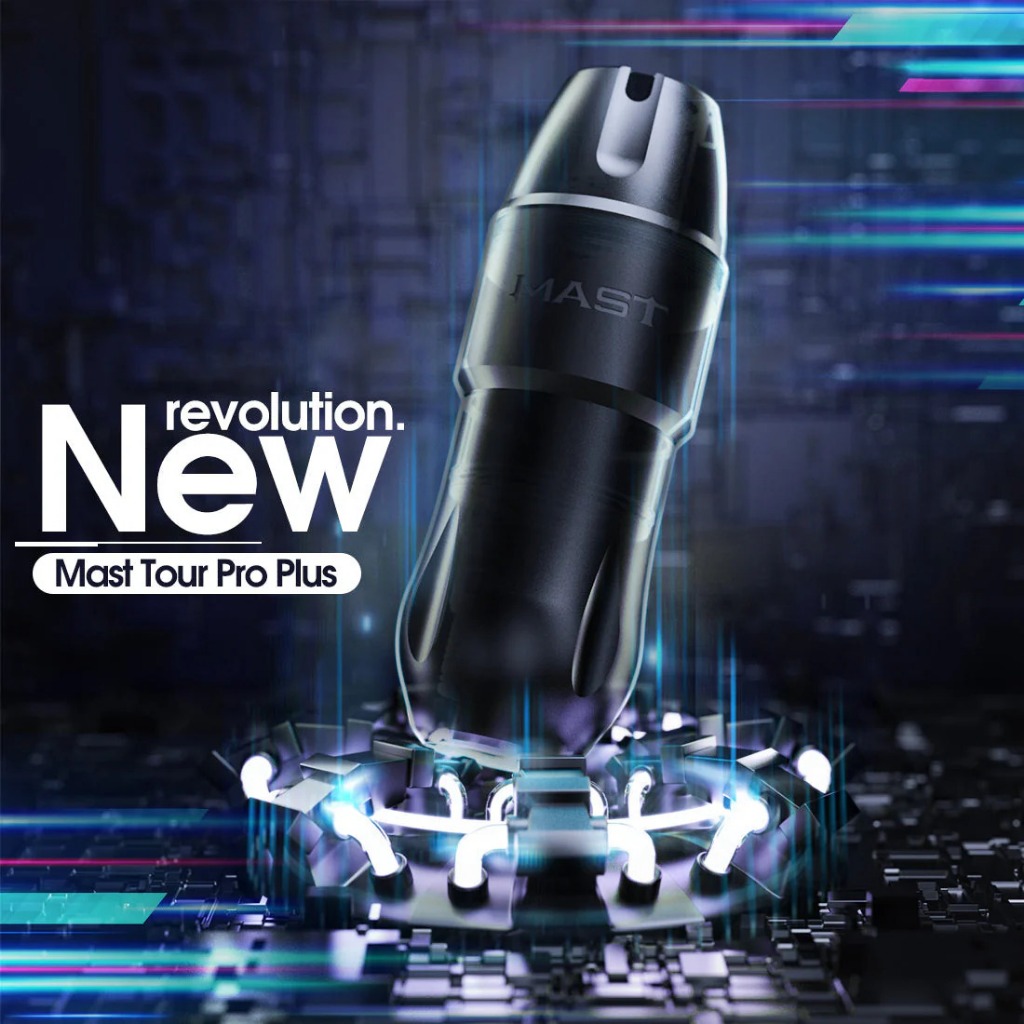 Jual Mast Tour Pro Plus Rotary Tattoo Machine Mesin Tattoo Sulam Alis ...