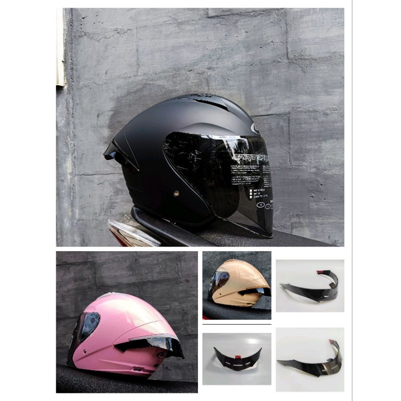 Jual SPOILER HELM GM G1, NHK N1 ELITE & SPOILER GM FURY, 2D 3MM ...