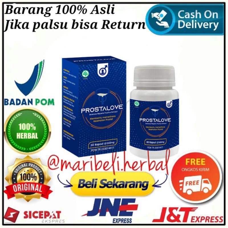 Jual Prostalove Original Asli Prostalove Ampuh Atasi Prostat Herbal ...