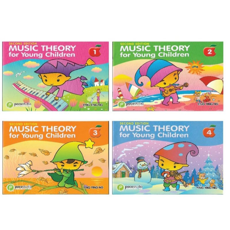 Jual Music Theory for Young Children Level 1 2 3 4 by Ying Ying Ng Buku ...