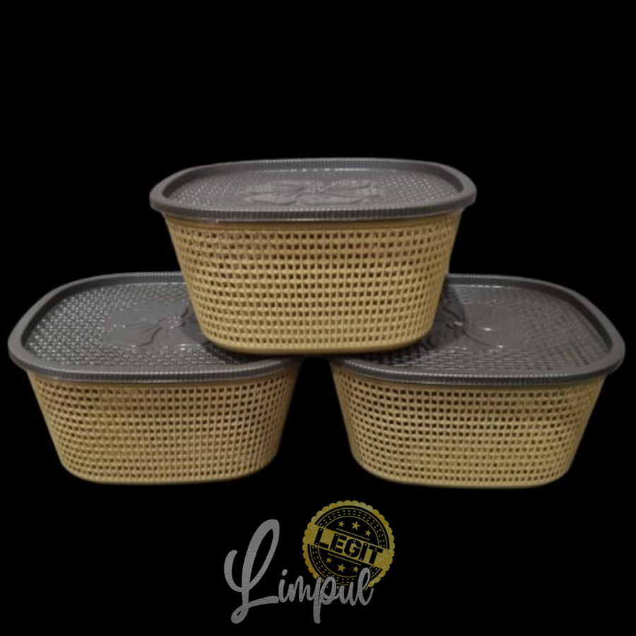 Jual Wakul Tutup Segi Latte Plastik | Tempat Makan Bakul Nasi | Kotak ...