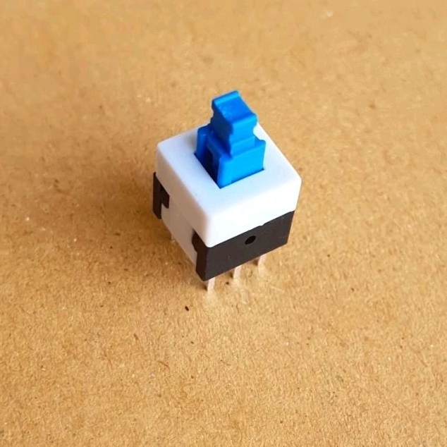 Jual TOMBOL SWITCH MIXER ON OF 6PIN 8X8MM PUSH BUTTON 8MM | Shopee ...