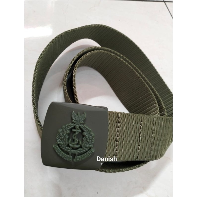 Jual SABUK PDL TNI HIJAU JATAH TNI AL,JATAH TNI AD ASLI PEMBAGIAN | Shopee Indonesia
