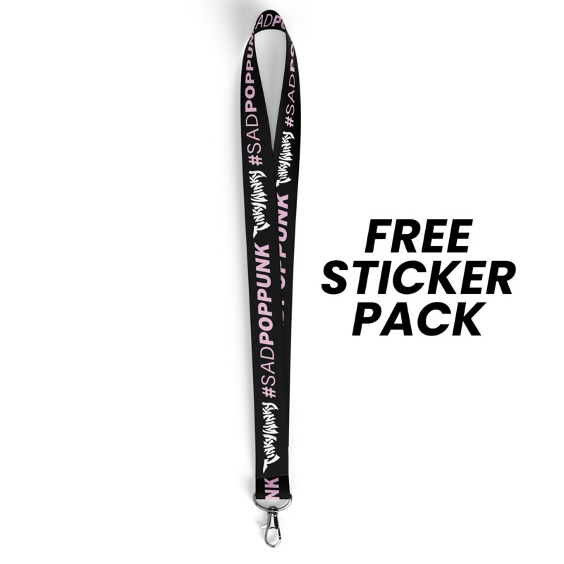 Jual LANYARD TINKY WINKY BAND ( Code : Sadpoppunk ) | Shopee Indonesia