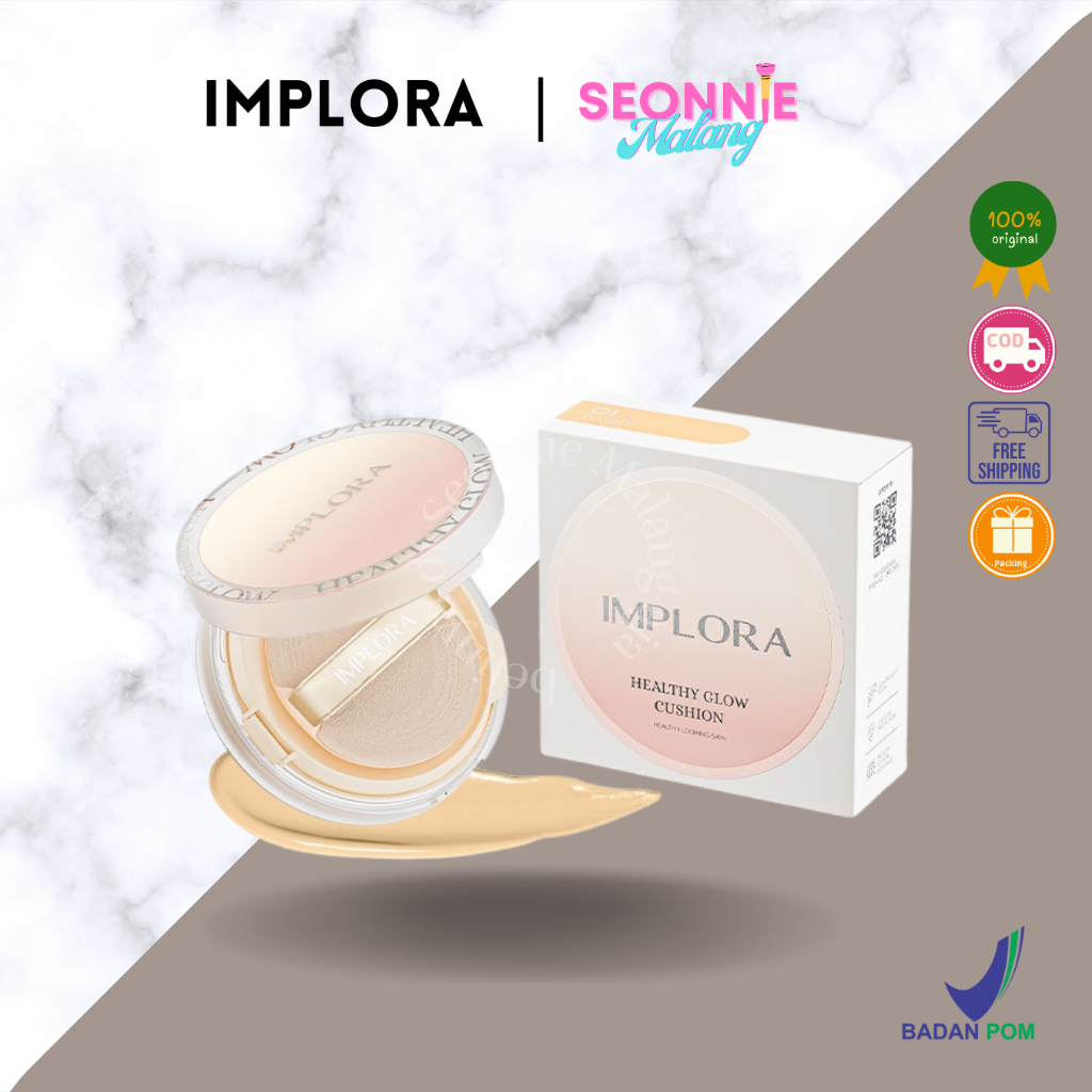 Jual Implora Bedak Healthy Glow Cushion | Shopee Indonesia