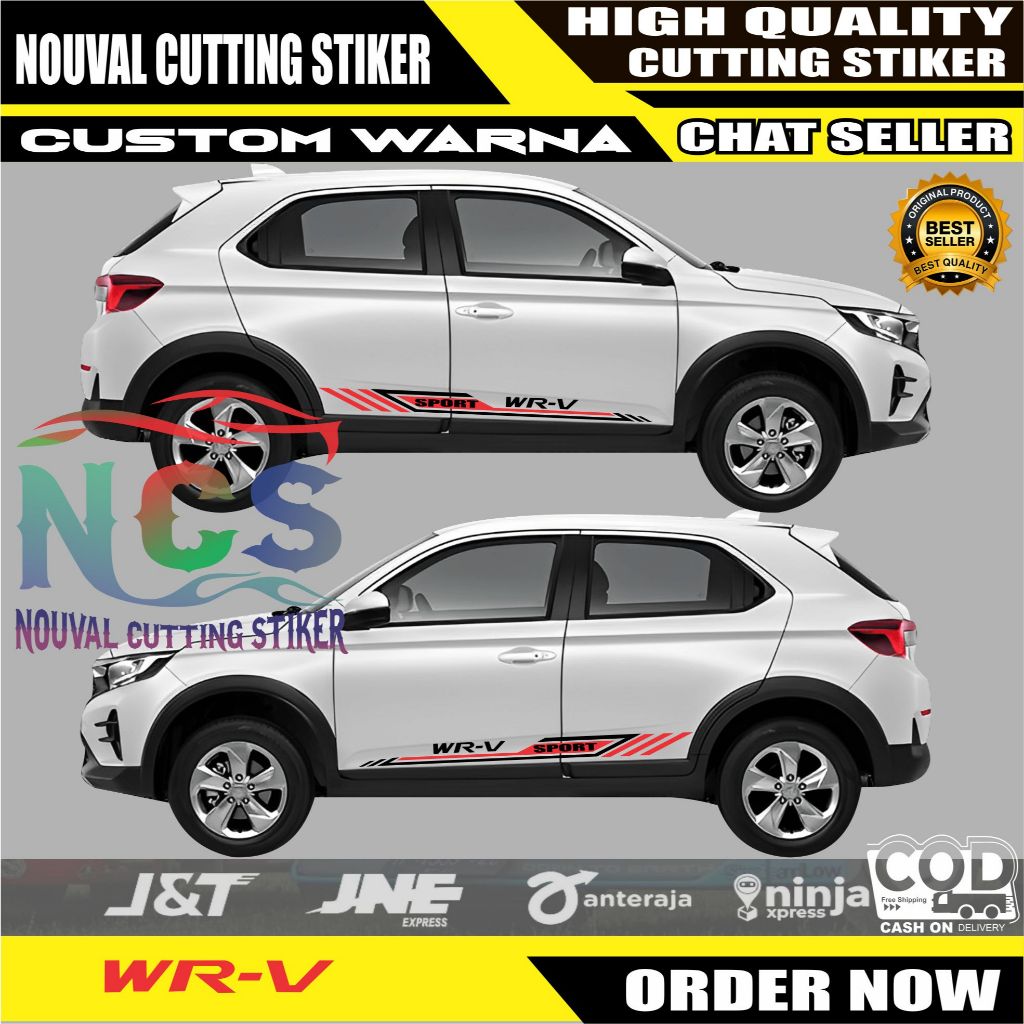 Jual Stiker Sticker Cutting Mobil Lis Variasi Body Samping WRV Sport ...