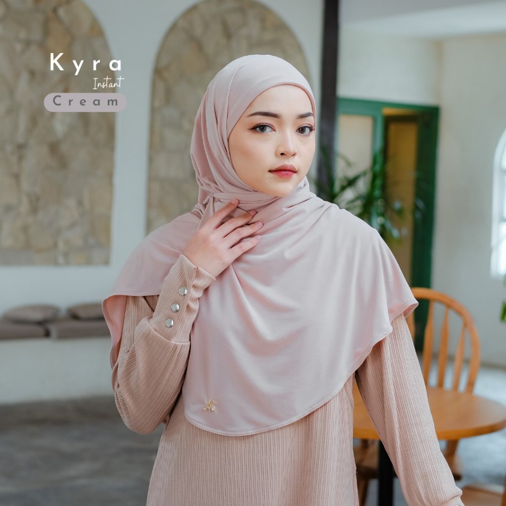 Jual Albata Hijab | Daily Series - Kyra Instan Pashmina Pin Jersey | Shopee Indonesia