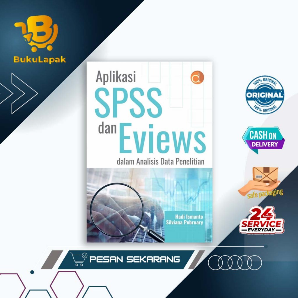 Jual Buku Aplikasi SPSS dan Eviews dalam Analisis Data Penelitian - Deepublish | Shopee Indonesia