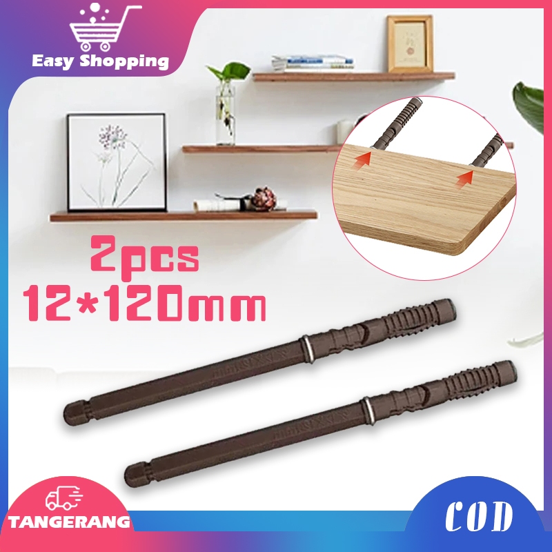 Jual 2pcs Bracket Ambalan Dinding 120mm Baut Ambalan Dinding Baut Rak ...