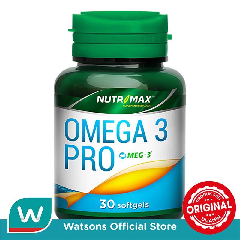 Jual Nutrimax Omega 3 Pro 30 Softgel | Shopee Indonesia