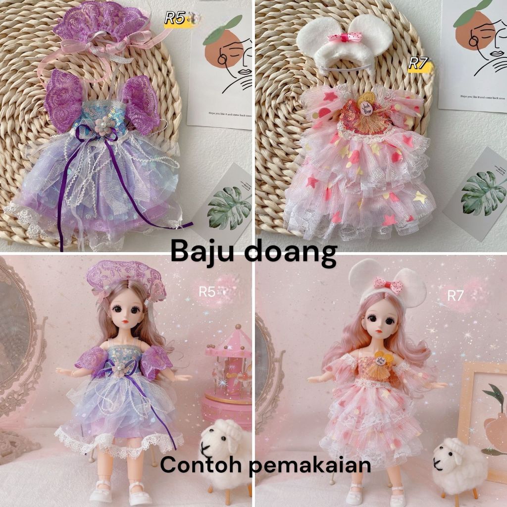 Jual Baju boneka Cute Seri S DIY Girls Gift Princess Dress for 30cm ...