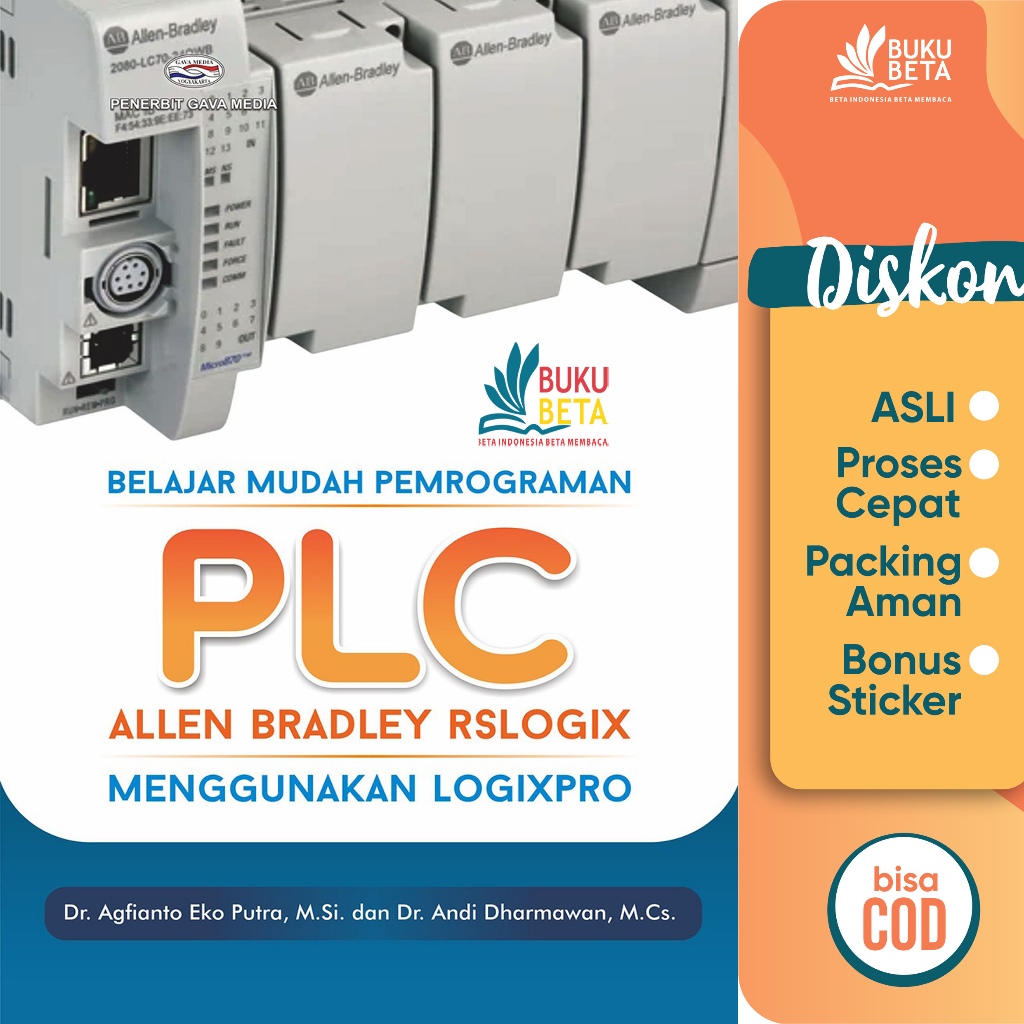 Jual Belajar Mudah Pemrograman PLC ALLEN BRADLEY RSLOGIX Menggunakan ...