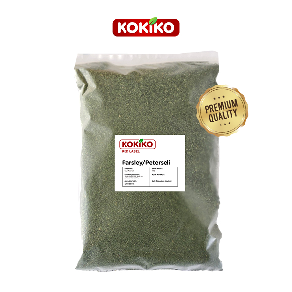 Jual KOKIKO Daun Peterseli Kering / Dried Parsley 1 KG REDLABEL ...