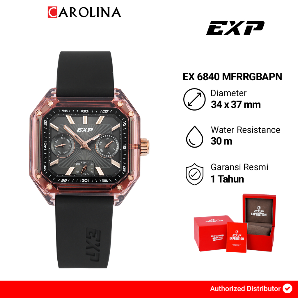 Jual Jam Tangan EXP EX 6840 MFRRGBAPN Pria | Shopee Indonesia