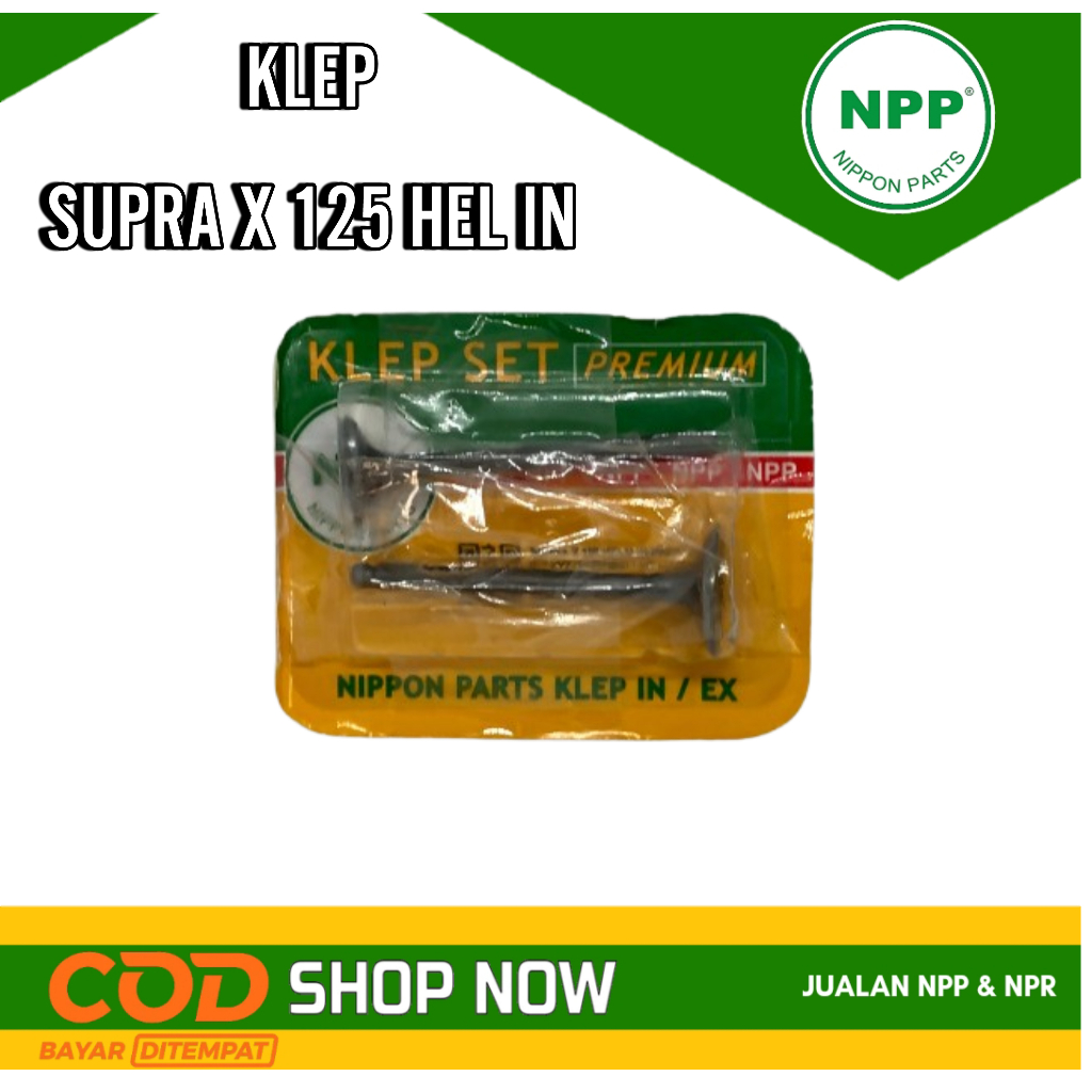 Jual KLEP SUPRA X 125 HELM IN NPP// PAYUNG KLEP VALVE IN/EX KLEP SET ...