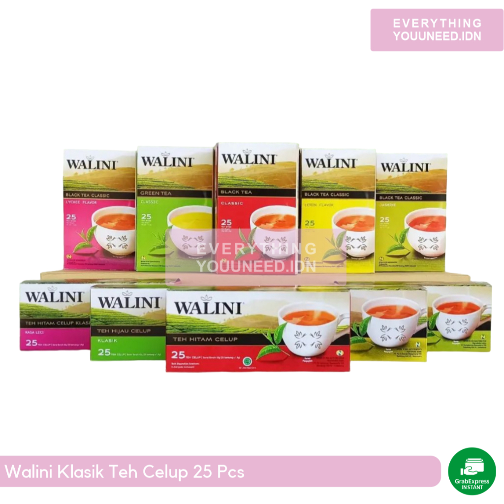 Jual Teh Walini Klasik 25 Bags All Varian | Shopee Indonesia