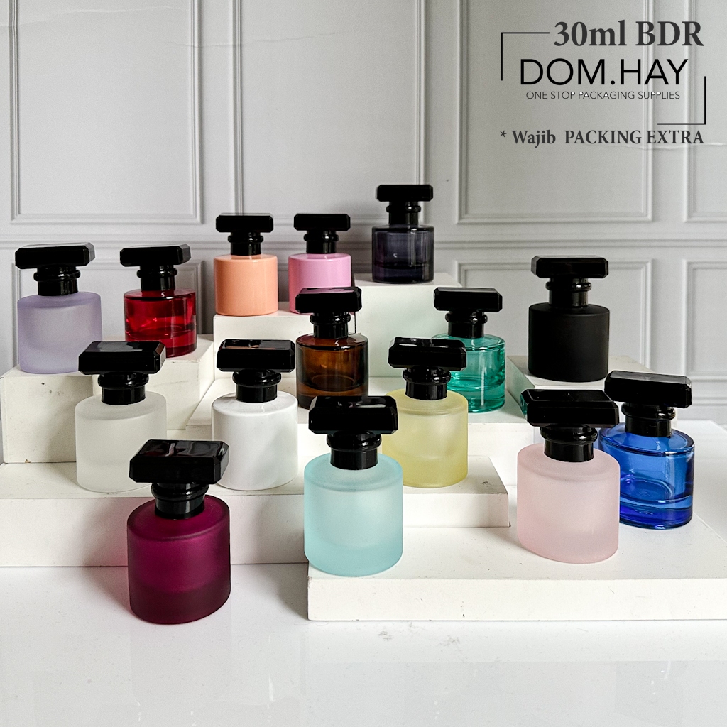 Jual 30ml BDR Chanel Hitam Botol Parfum Drat Kaca Parfume Minyak Wangi ...