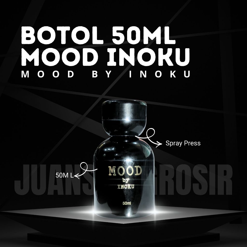 Jual BOTOL PARFUM 50 ML MOOD BY INOKU CRIMP PUMP||PRES||PERLUSIN ...