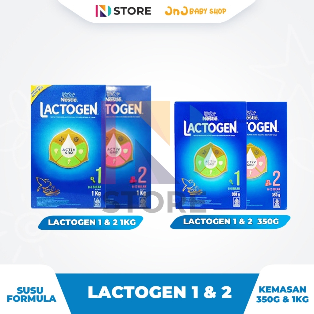 Jual LACTOGEN PRO 0-6/6-12 KEMASAN 1KG / 350G | Shopee Indonesia