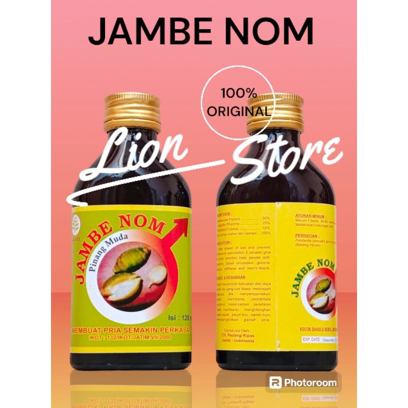 Jual JAMU JAMBE NOM PINANG MUDA | Shopee Indonesia