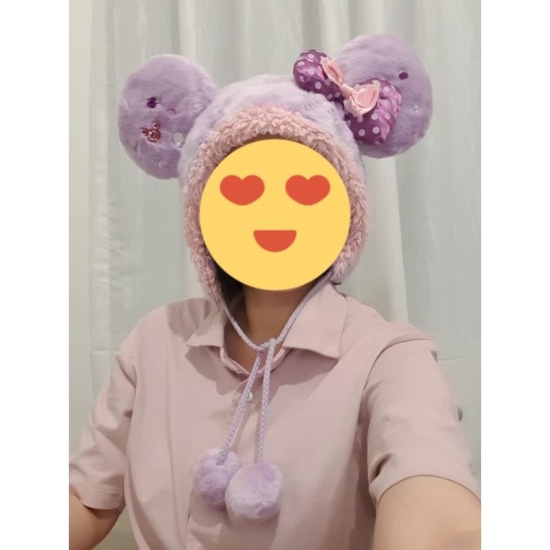 Jual Disney Topi Minnie Mouse Ungu | Shopee Indonesia