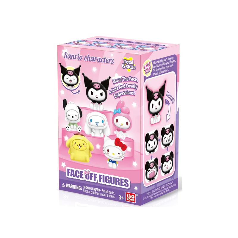 Jual Miniso ‼️ Blind Box Face Changing Sanrio Kuromi Hello Kitty ...