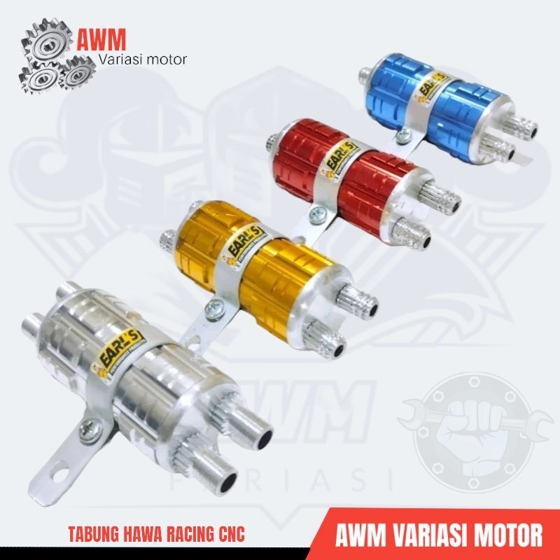 Jual Tabung Hawa Racing CNC 4 Varian Warna AWM High Quality | Shopee ...