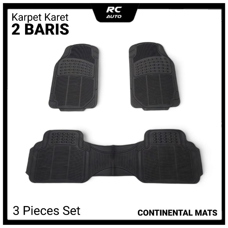 Jual Karpet Karet Mobil Universal 2 Baris Continental | Shopee Indonesia