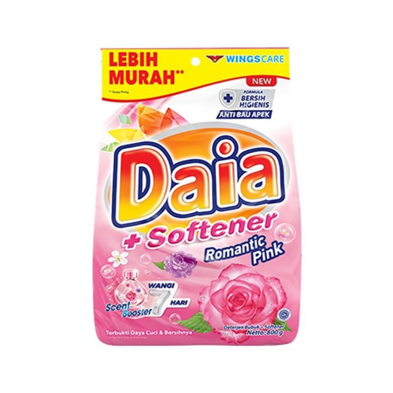 Jual DAIA detergent bubuk 800gr ( tanpa piring ) | Shopee Indonesia