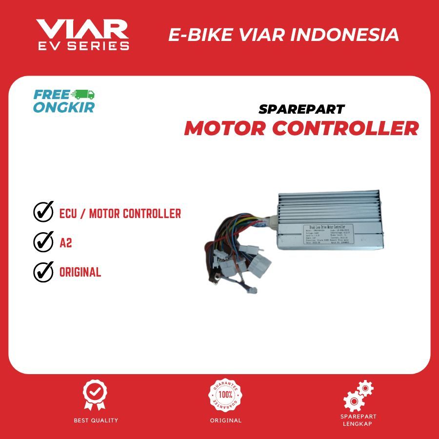 Jual ECU | MOTOR CONTROLLER SEPEDA LISTRIK VIAR AKASHA1 A2 "SERIES 2022 ...