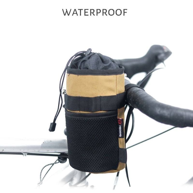 Jual Tas stang sepeda waterproof handlebar bag wadah botol air minum ...