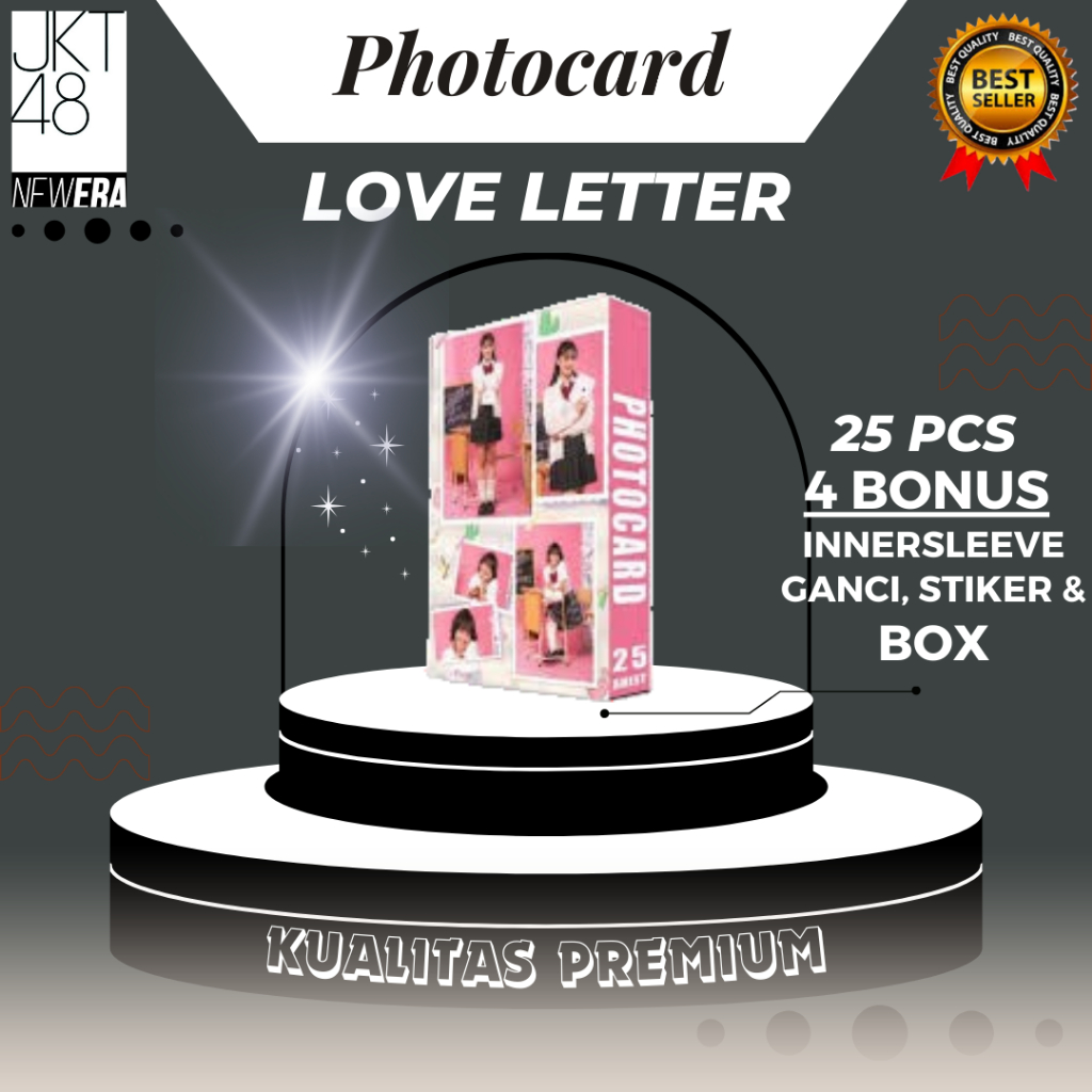 Jual PHOTOCARD PC JKT48 LOVE LETTER 25 PCS (FREE INNERSLEEVE, GANCI ...