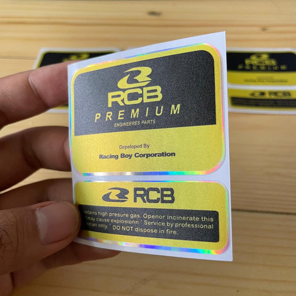 Jual sticker RCB stiker shok RCB | Shopee Indonesia