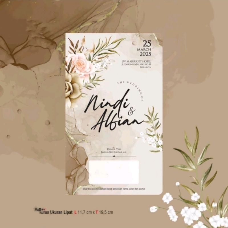 Jual UNDANGAN PERNIKAHAN KEKINIAN | Shopee Indonesia